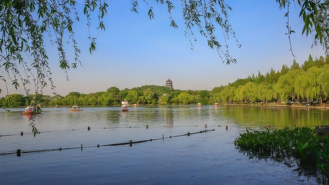 西湖十景之苏堤春晓_腾讯视频