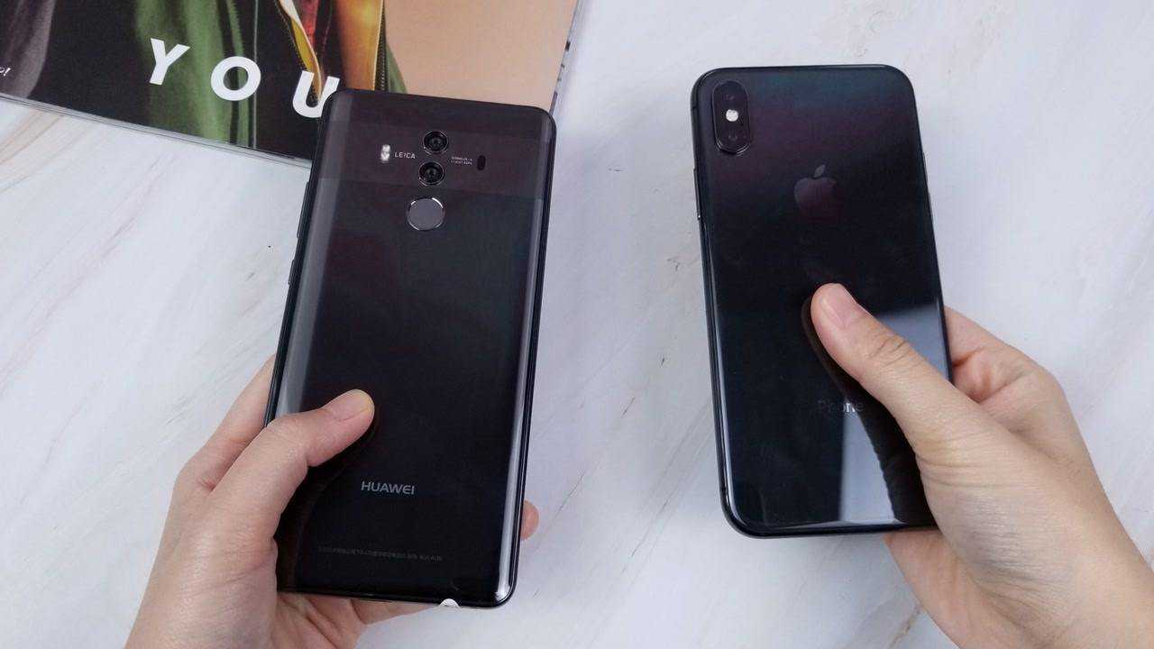 iPhoneX对比华为Mate10Pro，这差距差了不止一年_腾讯视频