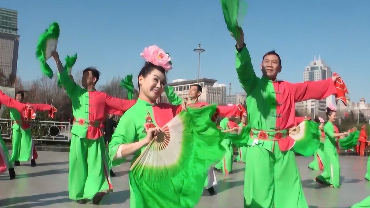 秧歌舞：江南江北秧歌俏_高清1080P在线观看平台_腾讯视频
