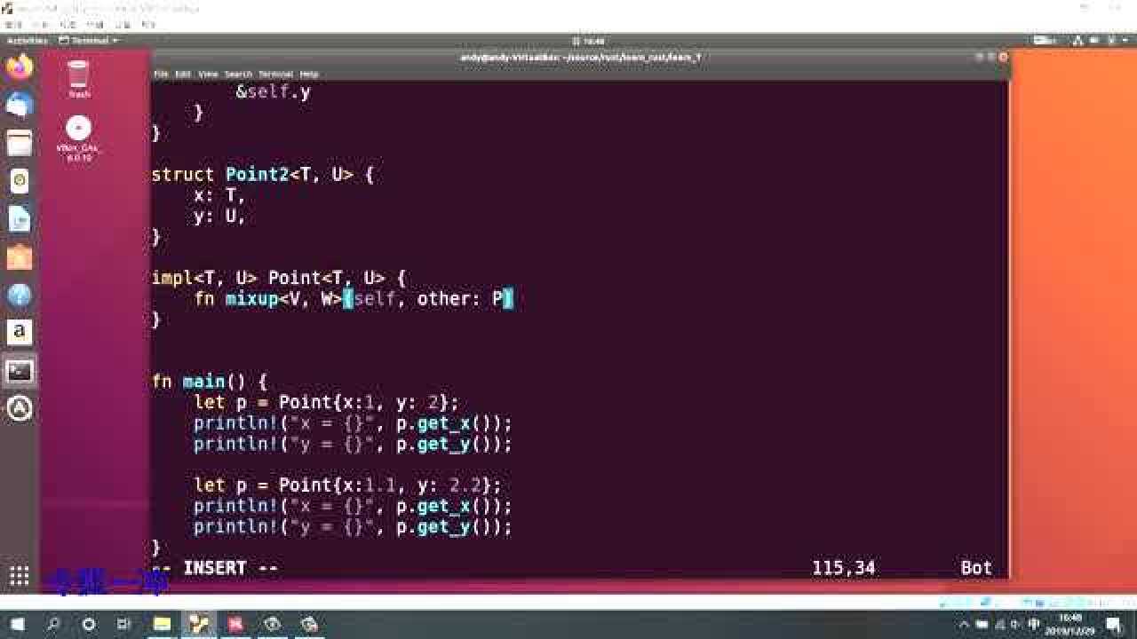 Rust编程视频教程进阶-002_2在结构体和方法中使用泛型_高清1080P在线观看平台_腾讯视频