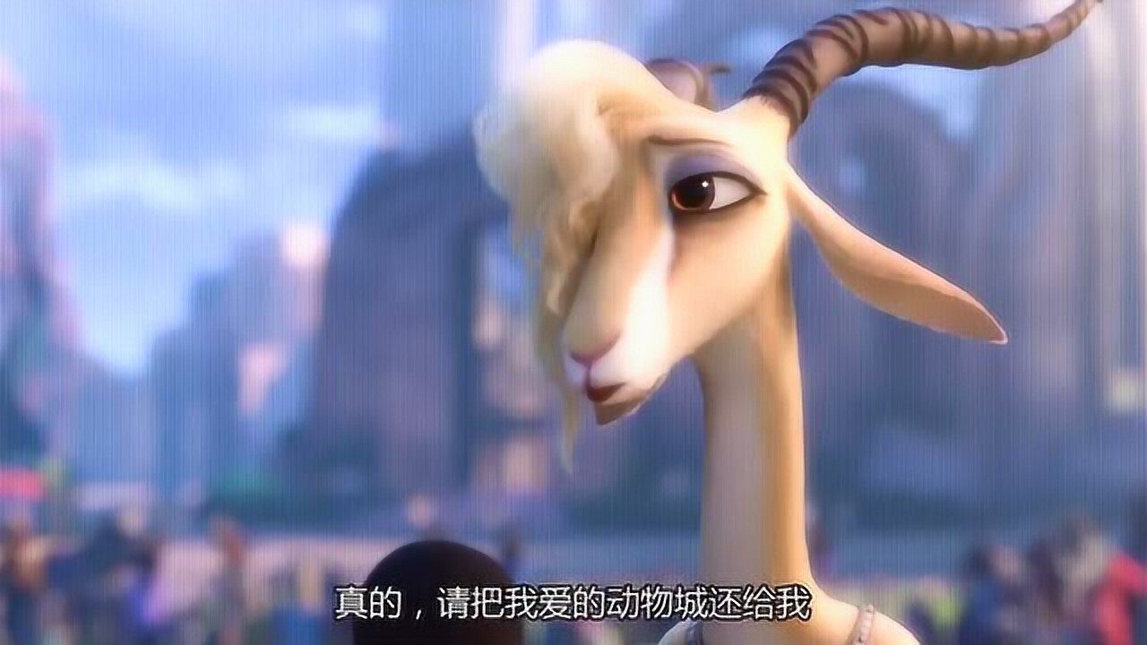 疯狂动物城：夏奇羊的话，真让人感动！_腾讯视频