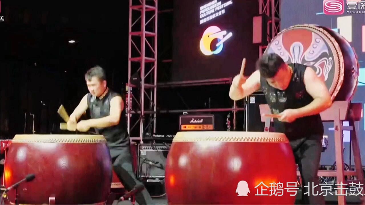 北京击鼓乐团：绛州鼓乐（牛斗虎）男子双人战鼓高清1080p在线观看平台腾讯视频 0164