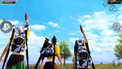 686车队打出五把信号枪，决赛圈四辆自行车围着敌人转_高清1080P在线观看平台_腾讯视频