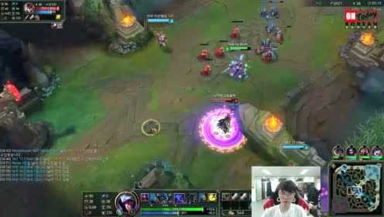 英雄联盟faker和huni直播SKTT1_腾讯视频