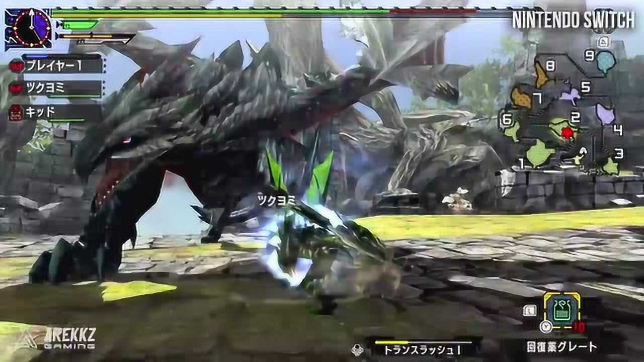 《怪物猎人XX》任天堂NS与3DS画质对比，肉眼可辨_腾讯视频