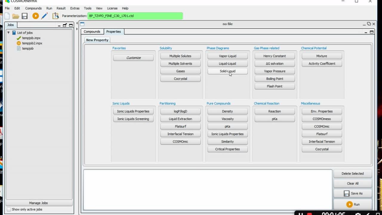 COSMOtherm化工热力学计算-四组分液液平衡计算_高清1080P在线观看平台_腾讯视频