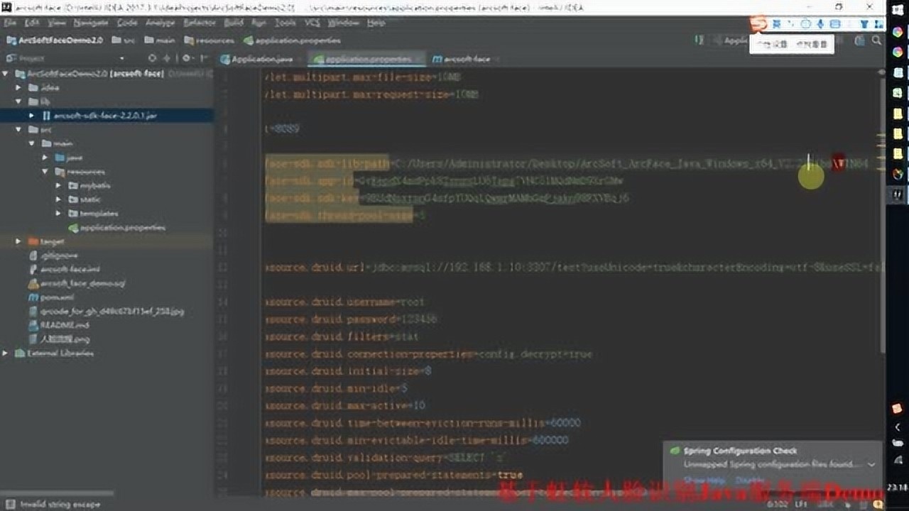 基于虹软人脸识别java服务端demo高清1080p在线观看平台腾讯视频