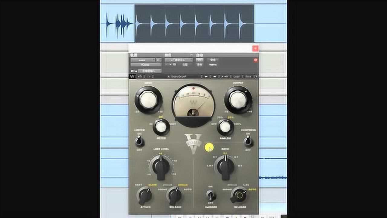 Waves插件讲解V系列V-comp母线压缩器_腾讯视频