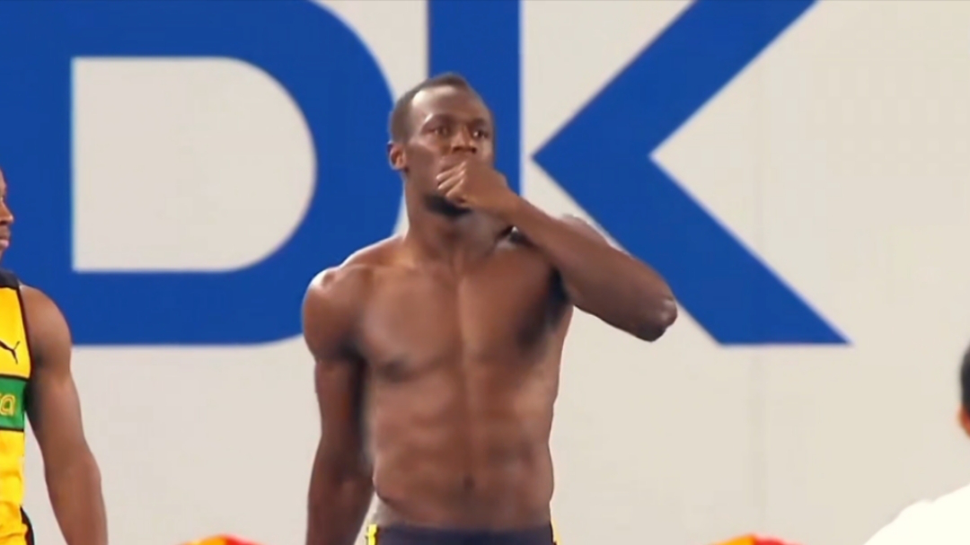 体坛名场面｜巅峰博尔特输掉唯一的一场比赛！全场一片惊叹声_腾讯新闻