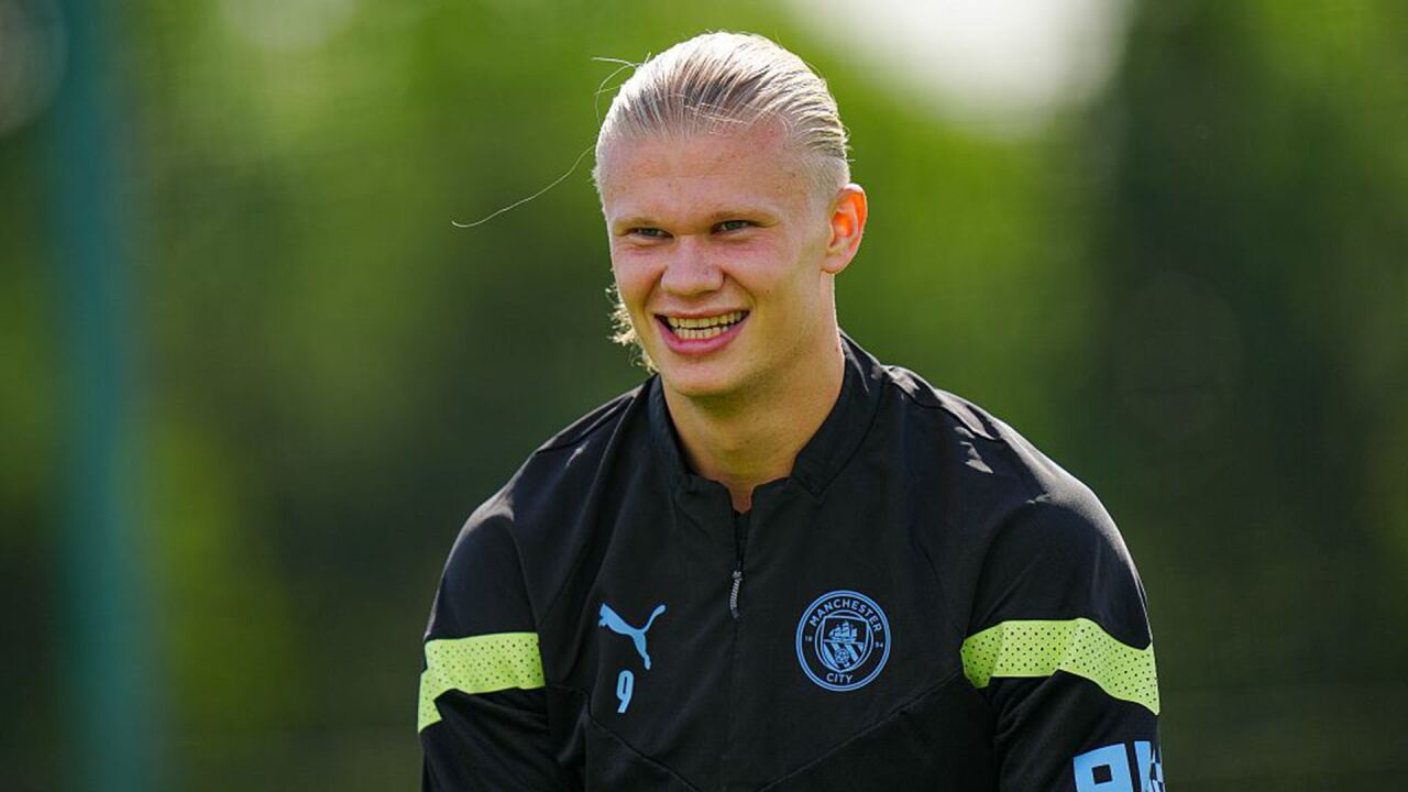 球星哈兰德：他是“魔人布偶”德，少年的自律，成就单场9进球_腾讯视频