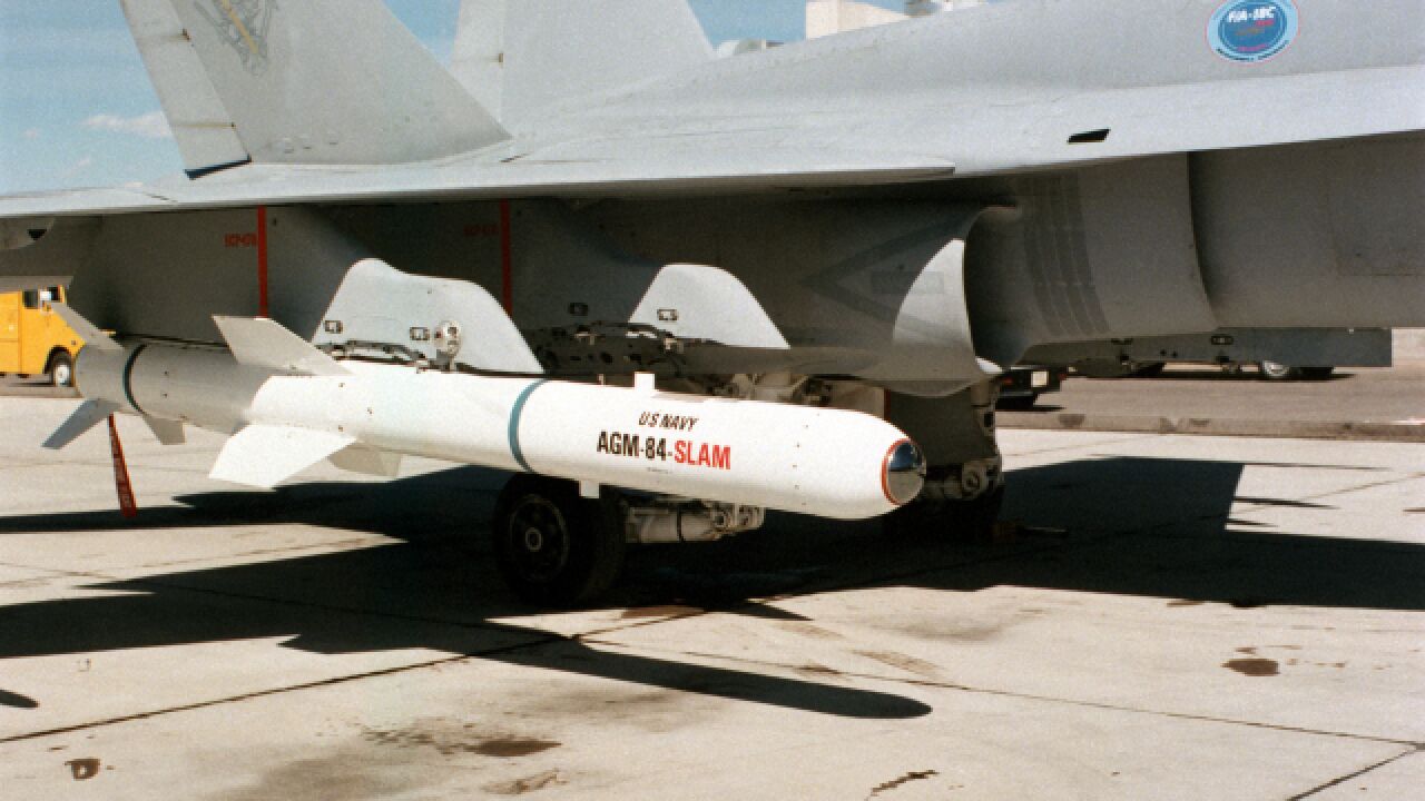 它是美国三军通用的导弹：AGM-84“鱼叉”反舰武器_高清1080P在线观看平台_腾讯视频