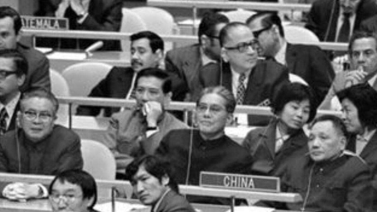 1971年，中国代表团刚踏入联合国大会，迎来了热烈的掌声|纪录片_高清1080P在线观看平台_腾讯视频