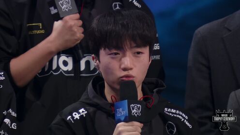 2023英雄联盟全球总决赛_S13总决赛WBG0-3T1_【赛后采访】Faker：比起自己拿到冠军，更希望队友拿到这个冠军_高清1080P在线 ...