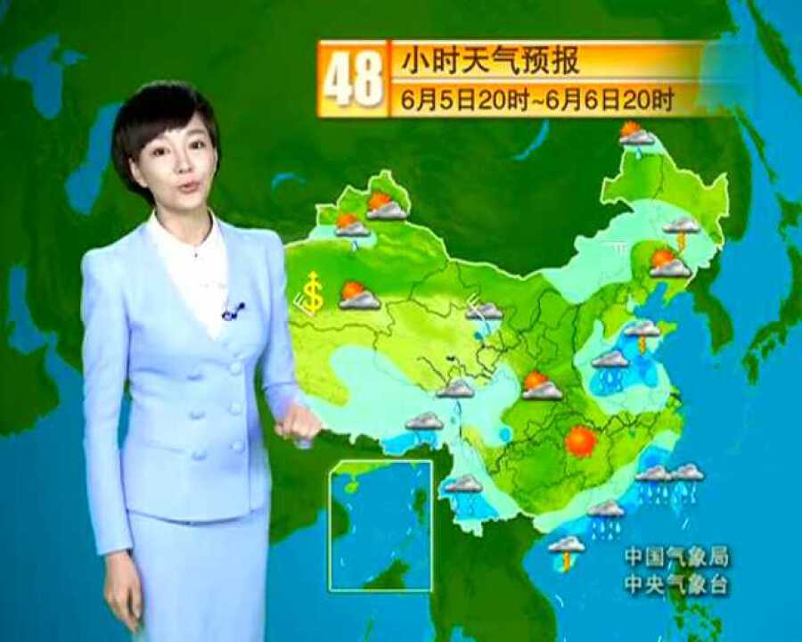 最新中央天气预报视频今天2016\x2F6\x2F4CCTV新闻联播天气预报播放_高清1080P在线观看平台_腾讯视频
