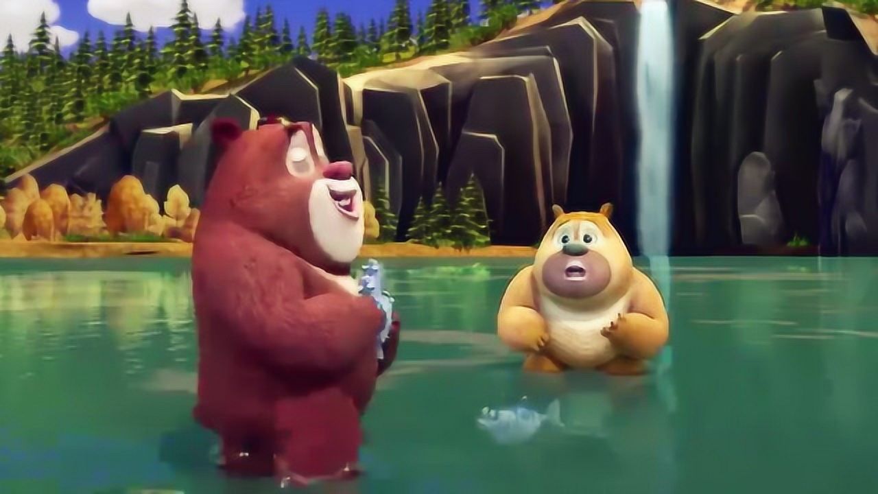 熊大熊二小时候，好萌好可爱！