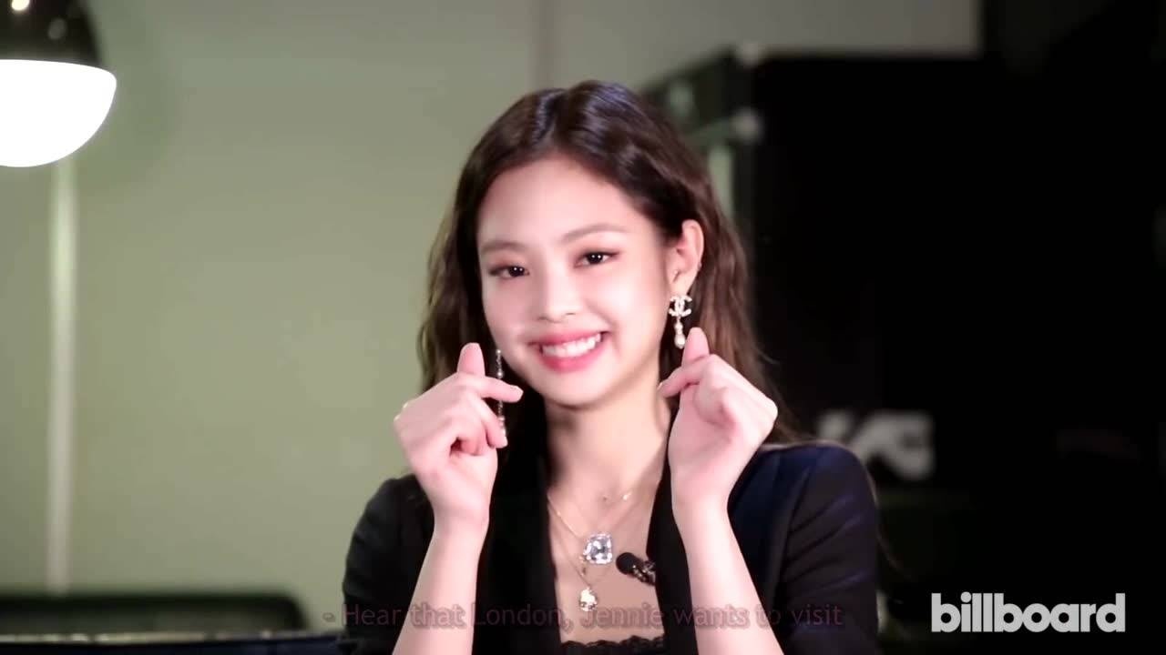 美国Billboard采访JENNIE英文字幕版_腾讯视频