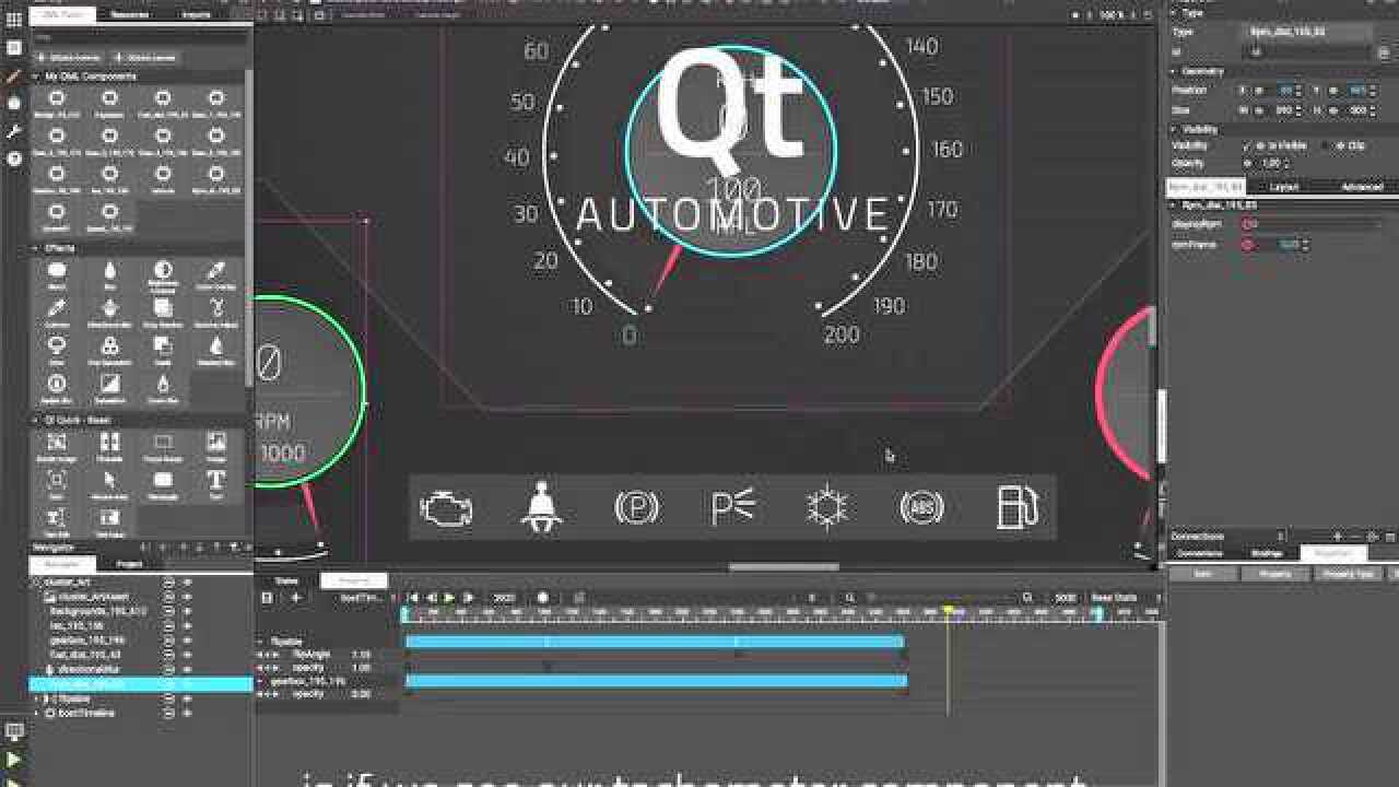 如何用QtDesignStudio打造汽车仪表盘（5）_高清1080P在线观看平台_腾讯视频