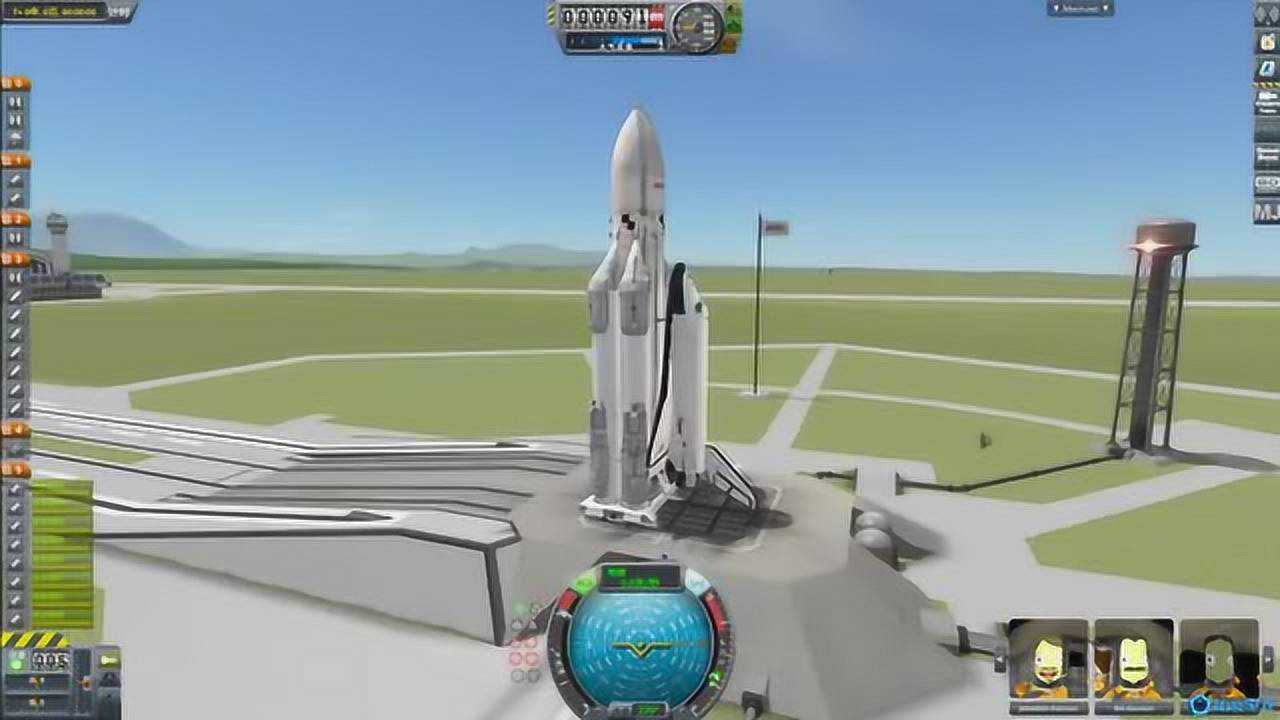 《坎巴拉太空计划》游戏合集_《坎巴拉太空计划》游戏合集_坎巴拉太空计划MOD测试分享，能源号运载火箭加暴风雪号航天飞机_高清1080P在线观看 ...