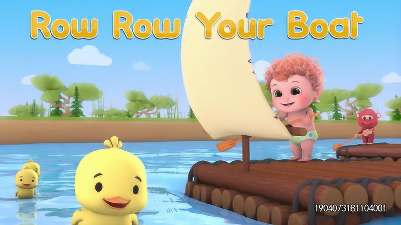 RowRowYourBoat划划小船 宝宝益智启蒙经典英文儿歌_高清1080P在线观看平台_腾讯视频
