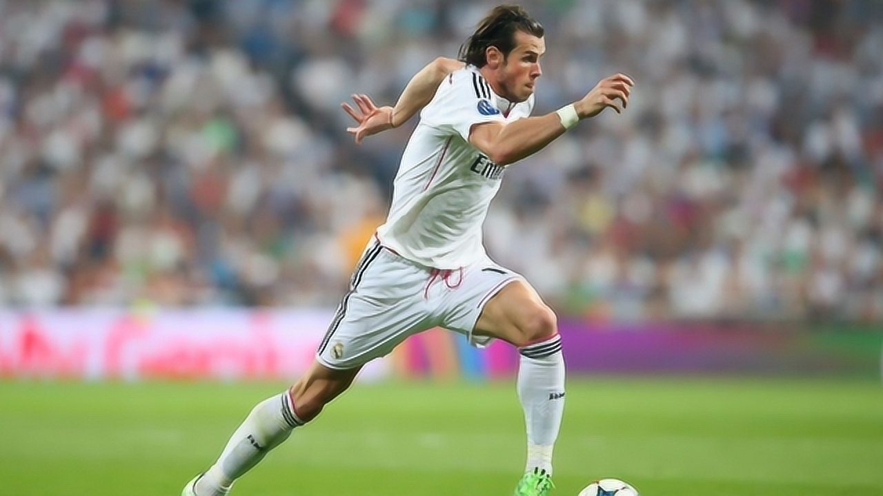 贝尔生涯最神奇一球！直接传球给3秒后的自己，这速度也太快了！_高清1080P在线观看平台_腾讯视频