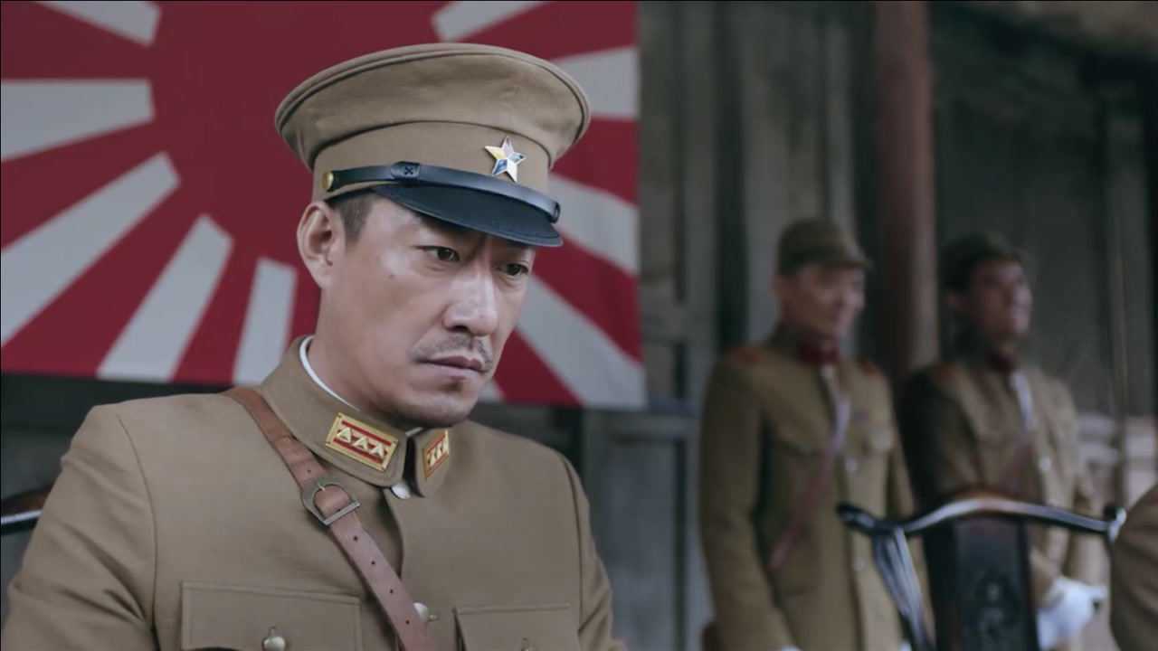 伪军训练考核，鬼子在一旁说风凉话，伪军队长直接拍桌子_高清1080P在线观看平台_腾讯视频