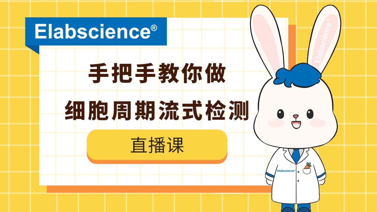 Elabscience®_手把手教你做细胞周期检测(从理论到实验操作）_高清1080P在线观看平台_腾讯视频