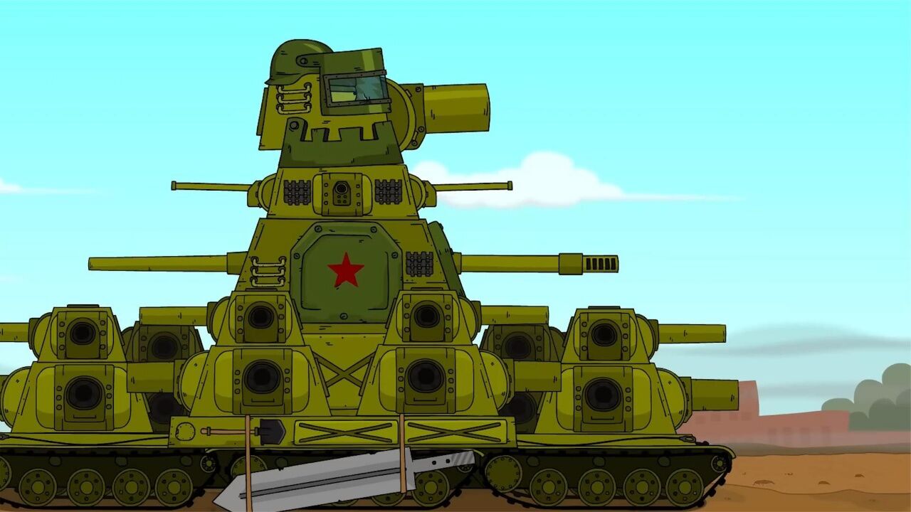 坦克世界动画：苏军KV44大战德军_高清1080P在线观看平台_腾讯视频