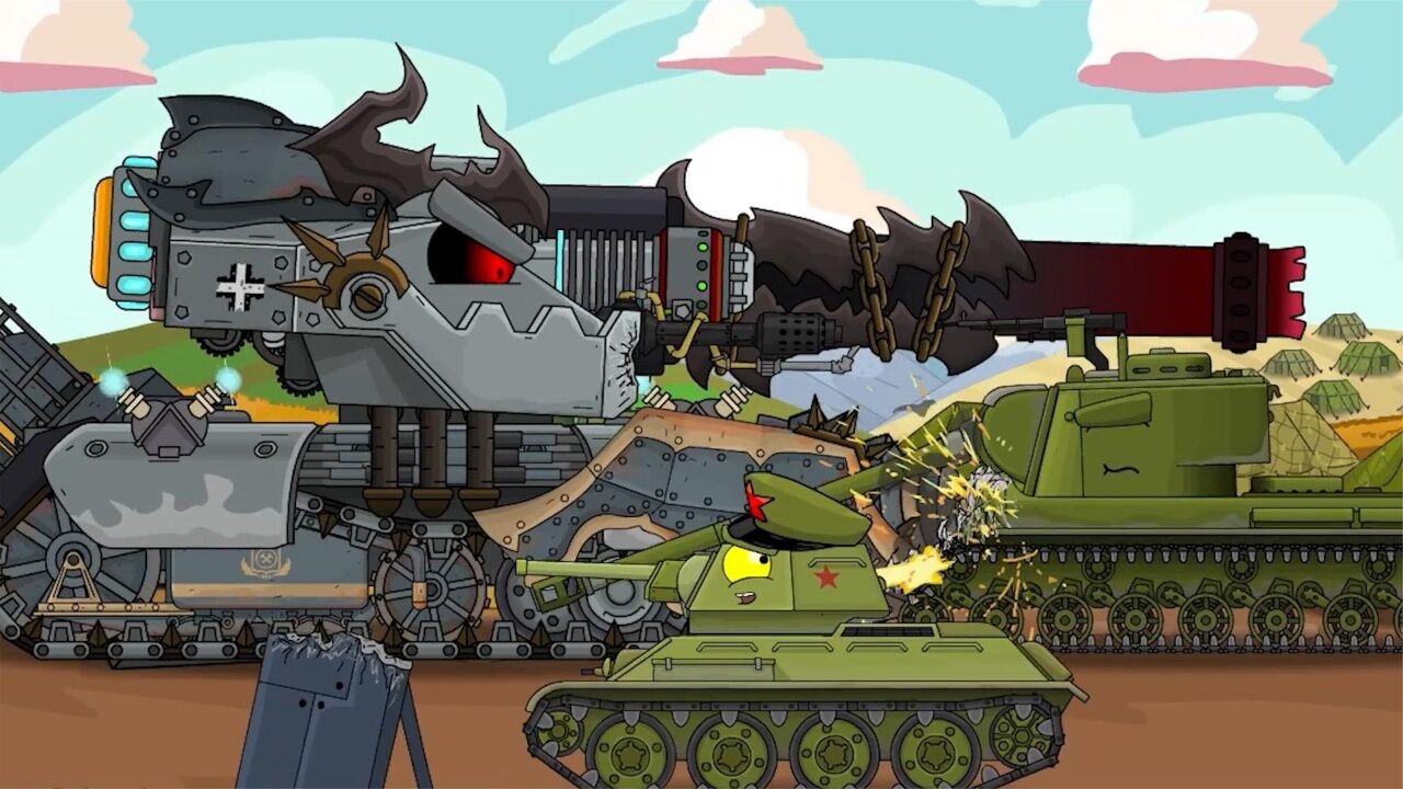 坦克世界动画：德军抢夺资源建造VK44_高清1080P在线观看平台_腾讯视频