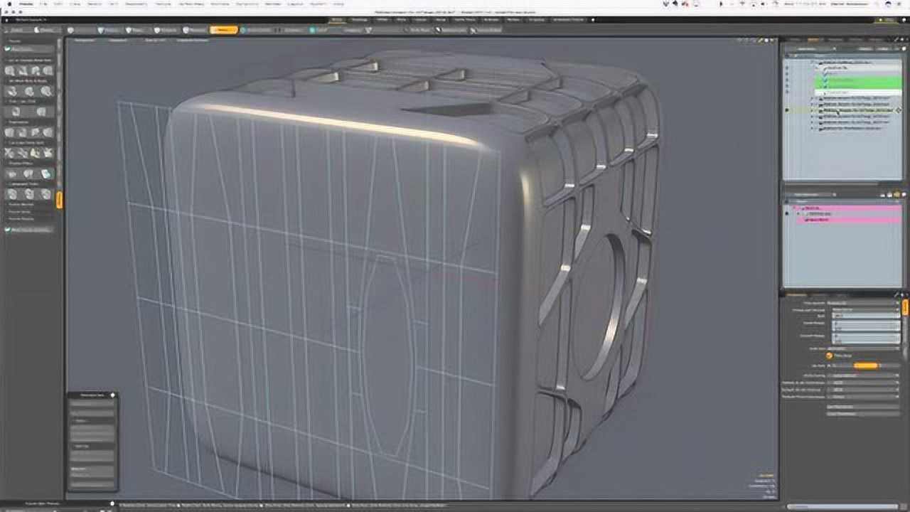 Modo11.2前瞻：MeshFusion新特性_腾讯视频