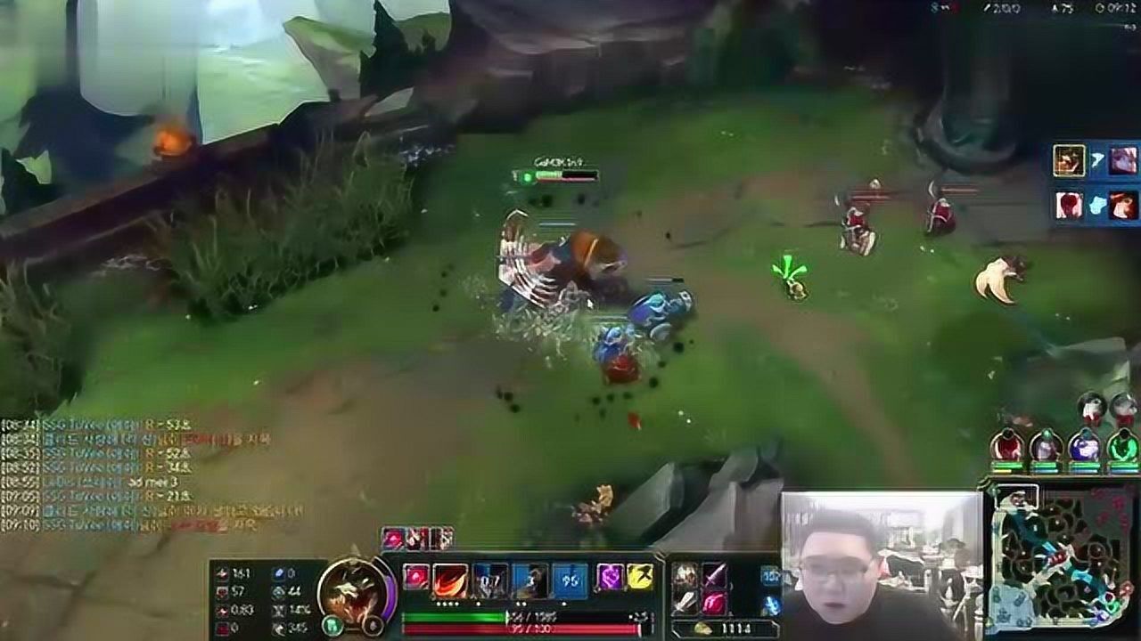 LOLPDD韩服遭遇五五开上单鳄鱼一打二双杀上野秀操作_高清1080P在线观看平台_腾讯视频