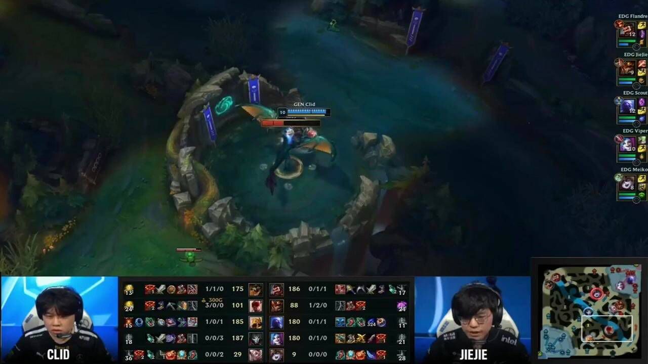 英雄联盟S11：EDGvsGEN第二局，你喜欢那个队伍_腾讯视频