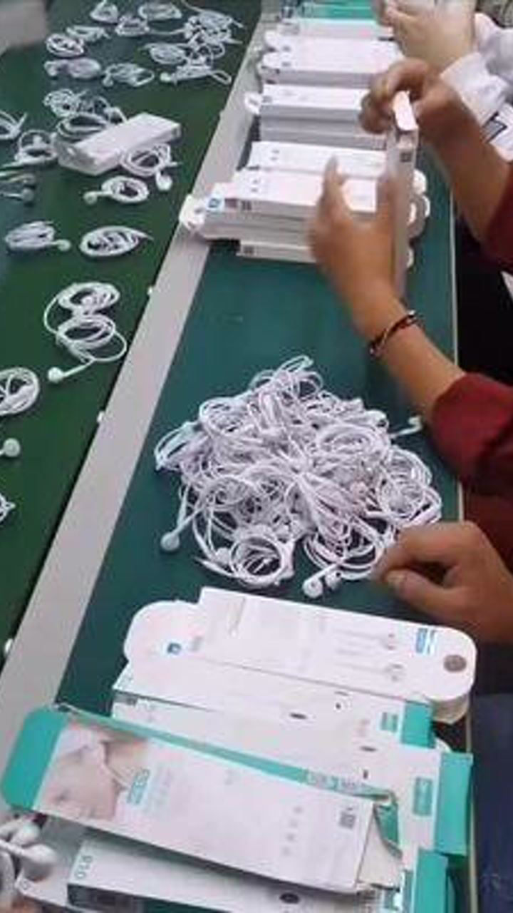 耳机制造流水线。#中科工业帮#工厂实拍视频_高清1080P在线观看平台_腾讯视频