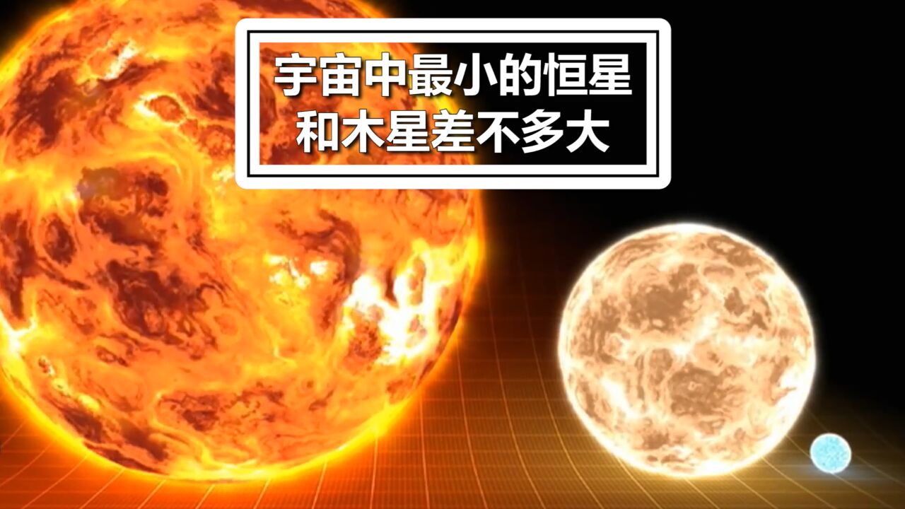 宇宙中最小的恒星J0523恒星_腾讯视频