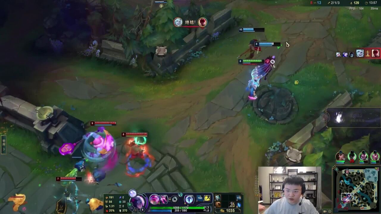 梦回S4，Uzi玉米再次联手团灭对手，LOL大神精彩操作_腾讯视频