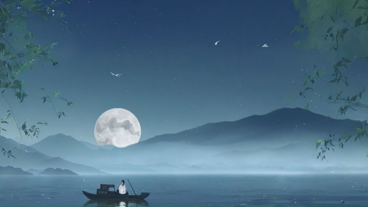 唐张若虚，春江花月夜高清1080p在线观看平台腾讯视频