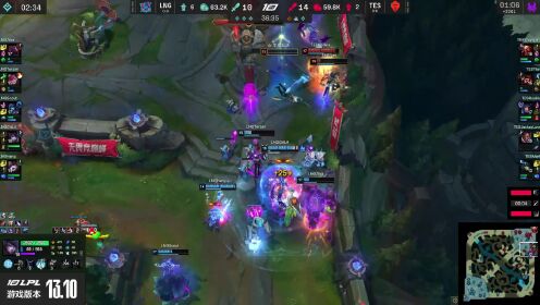 2023英雄联盟职业联赛夏季赛_LPL夏季赛LNG2-1TES_Gala厄斐琉斯闪现向前LNG势不可挡拿下首局_高清1080P在线观看平台_腾讯视频