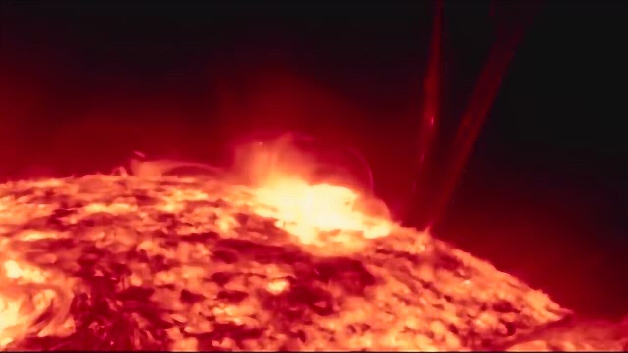 nasa公布了一段太阳4k视频，给人们带来一种前所未有的震撼。_腾讯视频