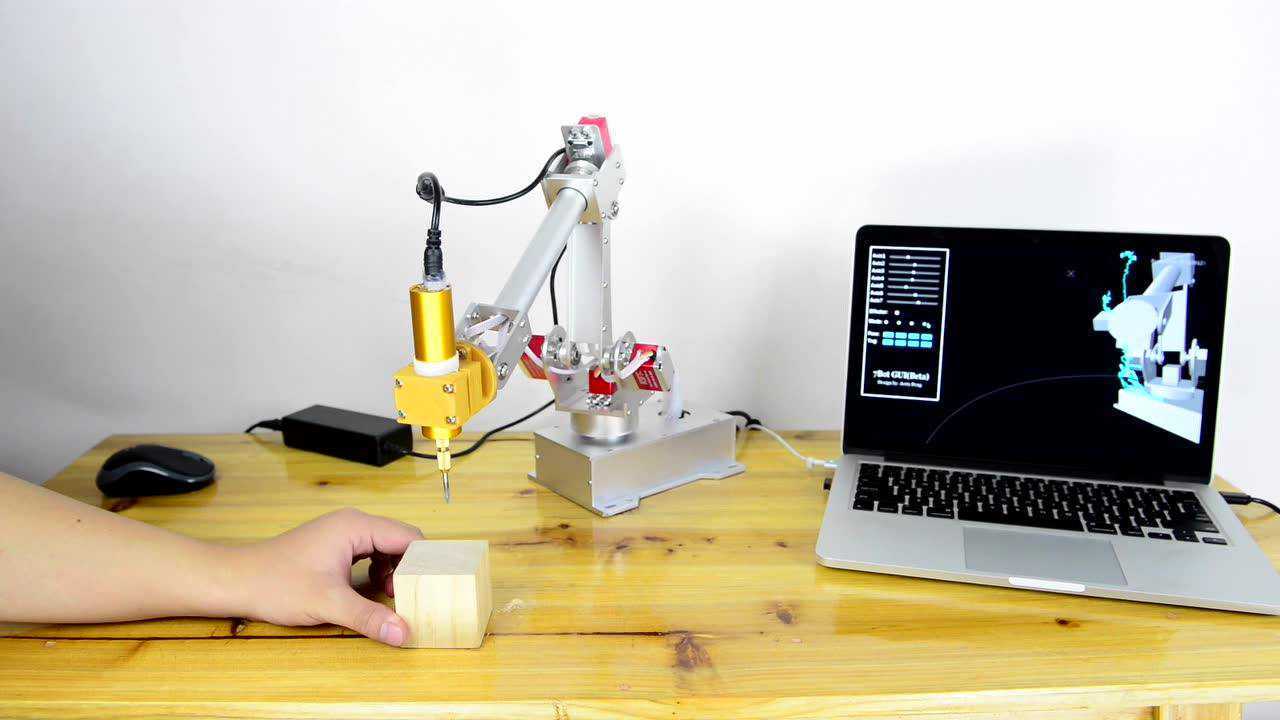 7Bot机械臂3D可视化软件GUI案例演示_高清1080P在线观看平台_腾讯视频