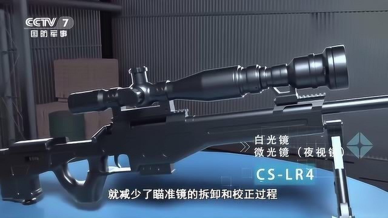 “CSLR4”7.62毫米狙击步枪是我国第一代高精度狙击步枪_高清1080P在线观看平台_腾讯视频