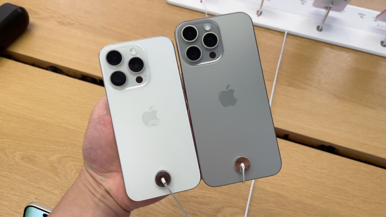Iphone15和15pro真机体验:哪款颜色好看? 腾讯视频