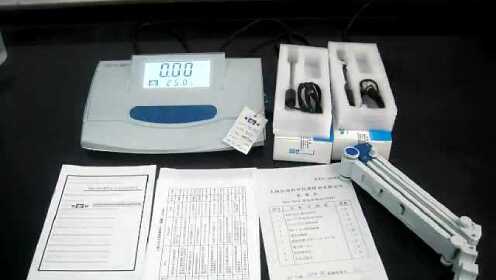 DDS-307A电导率仪操作演示_腾讯视频