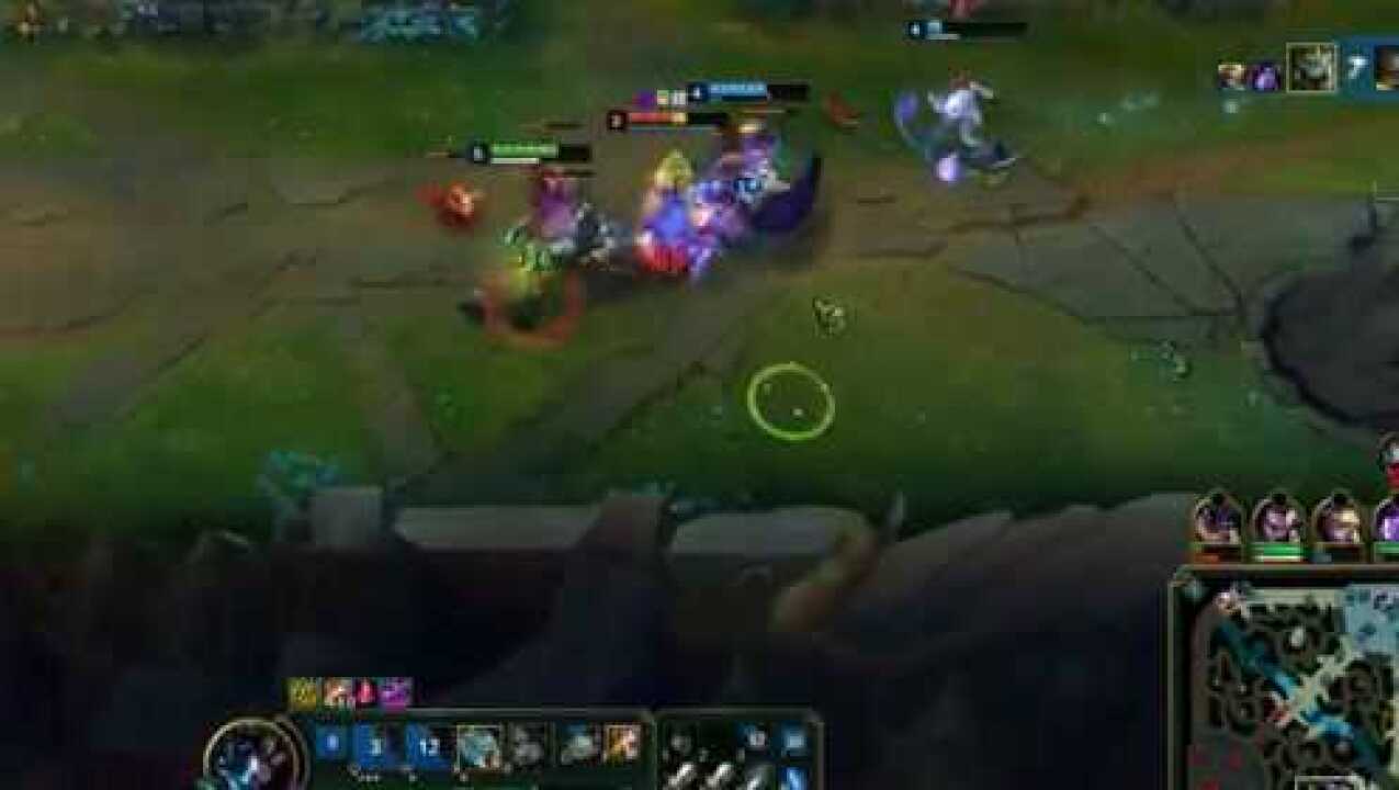 LOL：MLXG：中路拿下中野，转头gank下路拿下二人组！_腾讯视频