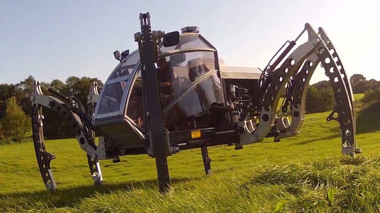 全球仅一辆的全地形六足机器人，能模仿昆虫移动，造价上千万_高清1080P在线观看平台_腾讯视频