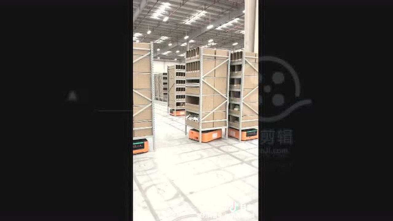 AGV小车货架-AGV搬运货架-AGV智能货架-货到人_腾讯视频