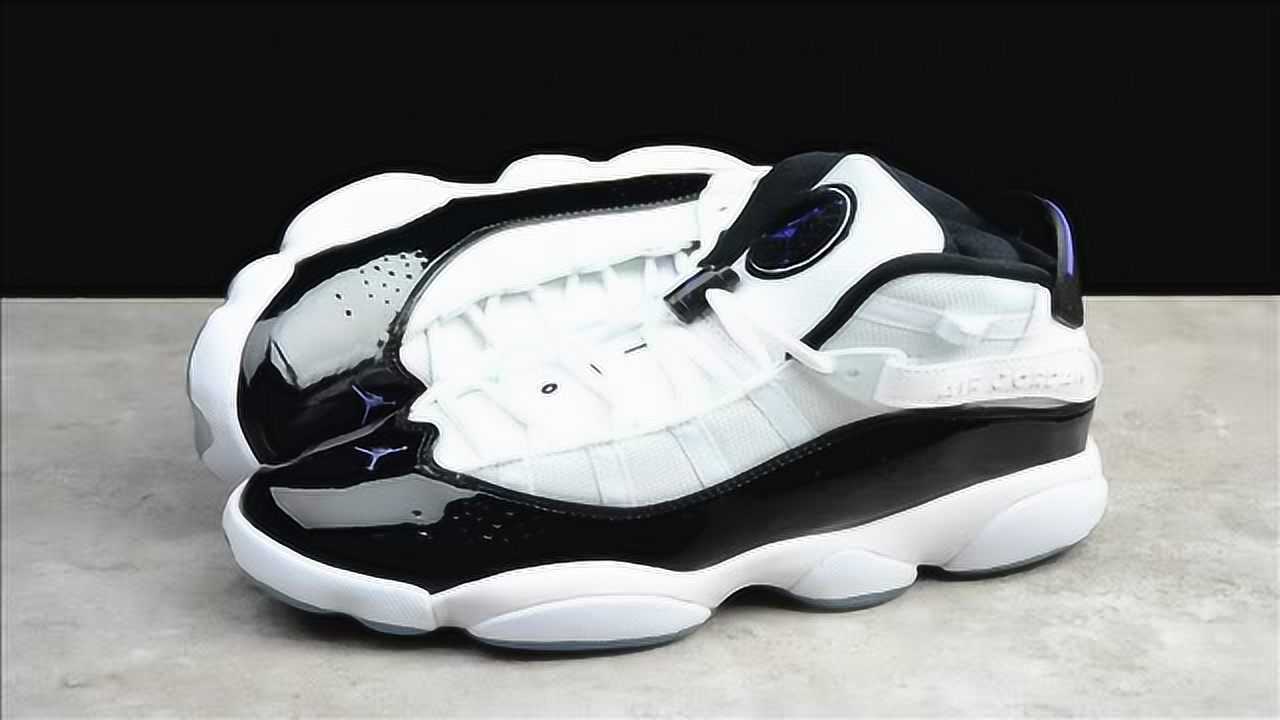 Jordan 6 RINGS潮牌球鞋情侣鞋开箱评测_腾讯视频