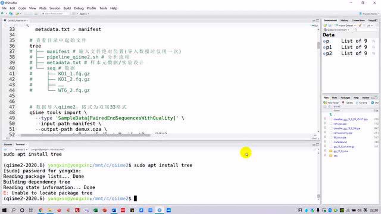 QIIME 2分析流程1数据导入、特征表、Alpha和Beta多样性分析_腾讯视频