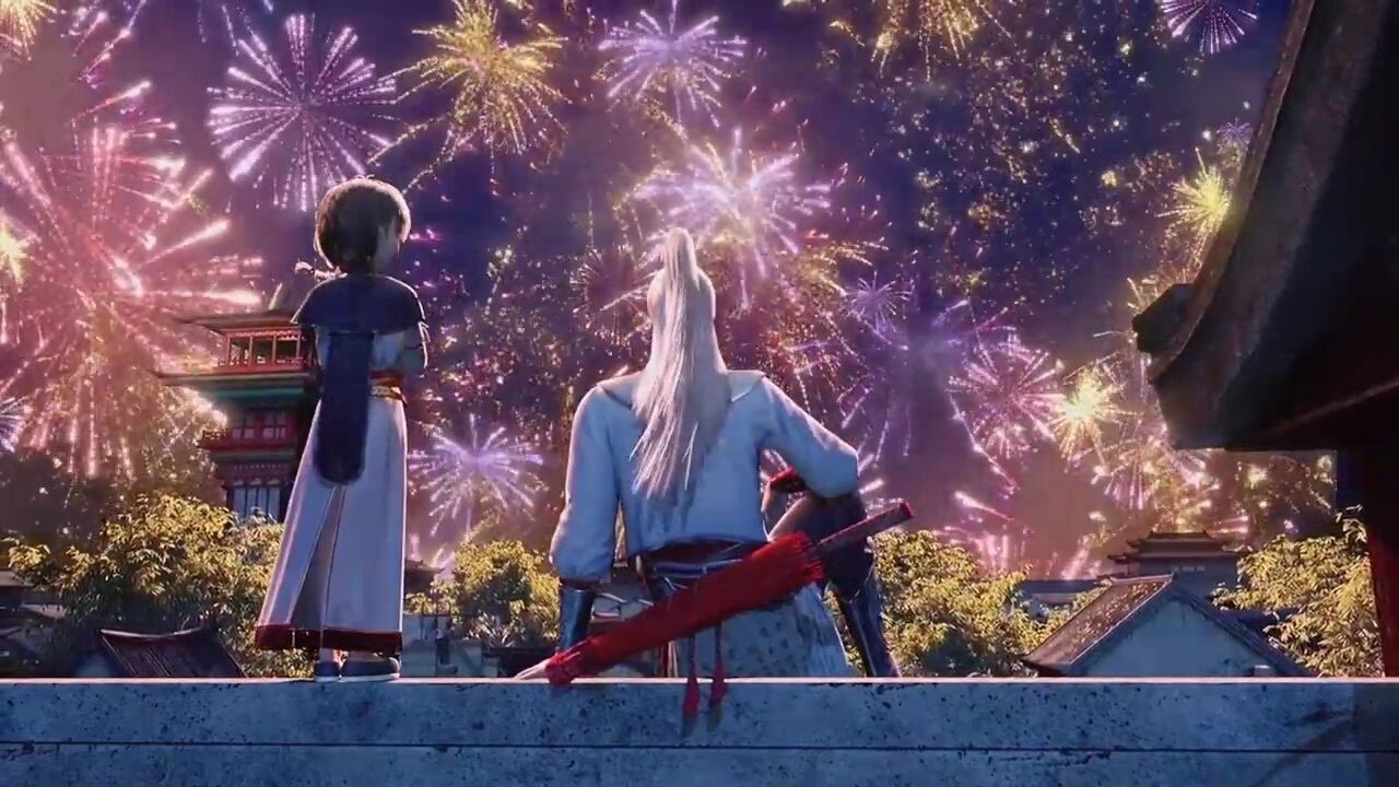 画江湖之不良人：结尾这段烟花真的治愈了很多人_高清1080P在线观看平台_腾讯视频