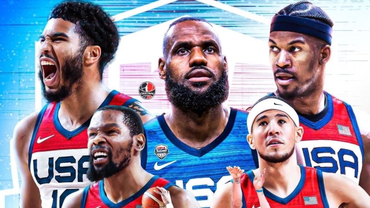NBA媒体日！多达21位球星表态愿出战巴黎奥运，詹库杜领衔_高清1080P在线观看平台_腾讯视频