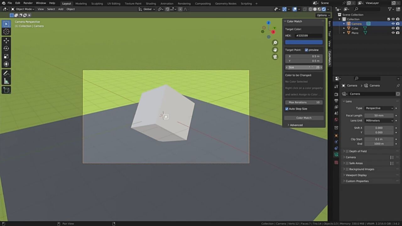 【Blender插件】ColorMatchV1.0在渲染中实现精确色彩匹配_高清1080P在线观看平台_腾讯视频