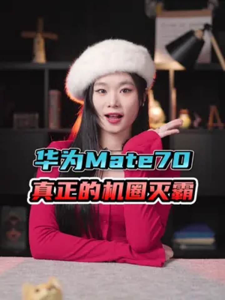 今年发布的华为Mate70才是真正的王炸#数码科技#手机#华为mate70_腾讯视频